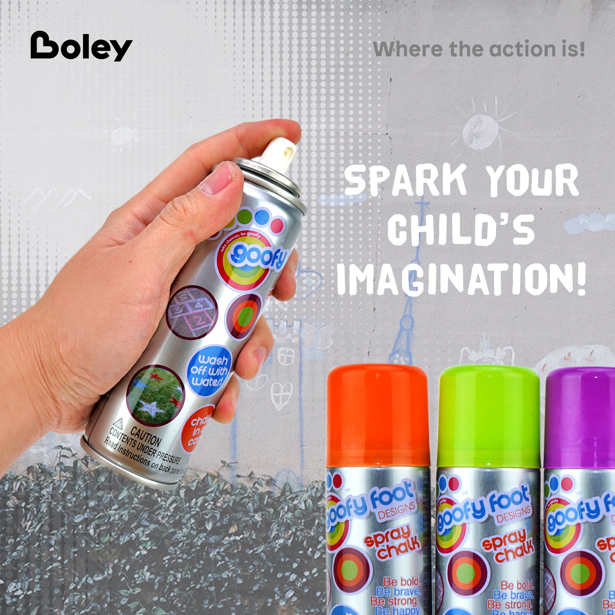 Washable Spray Chalk - 12 Pk Small – Boley Store