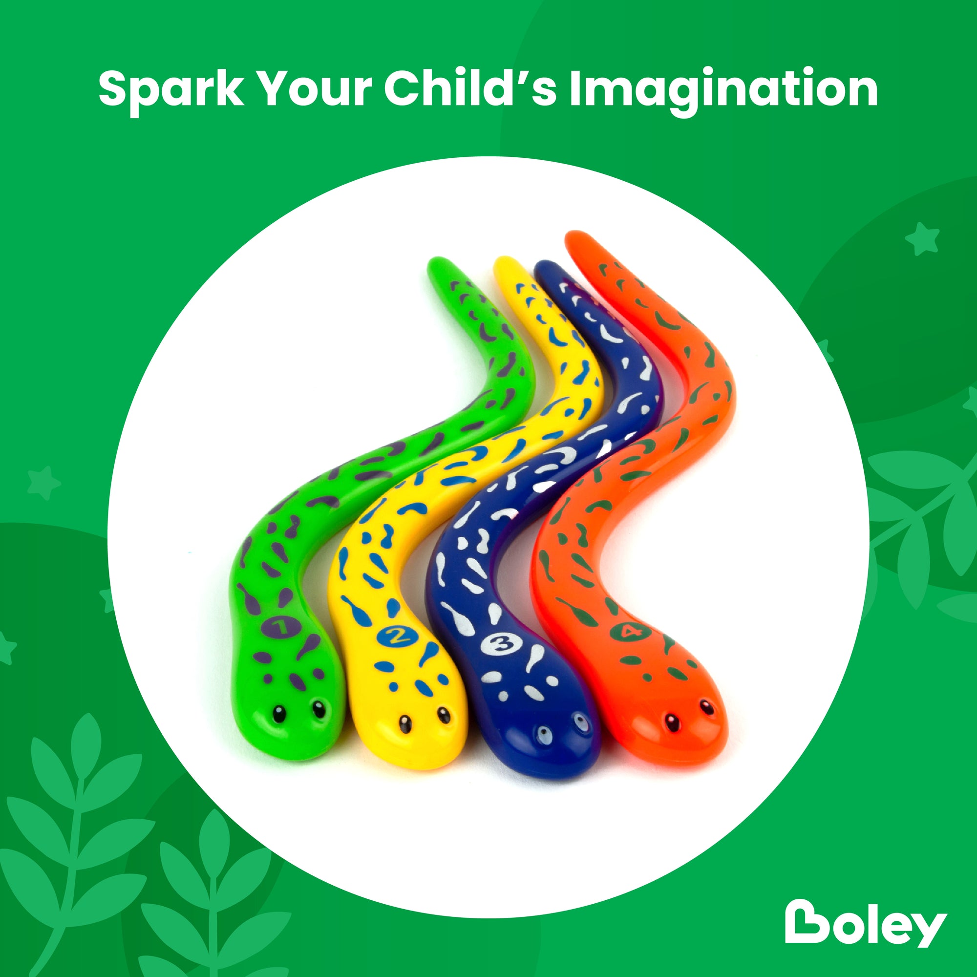 Snake & Fishbone Dive Toys - 6PK – Boley Store