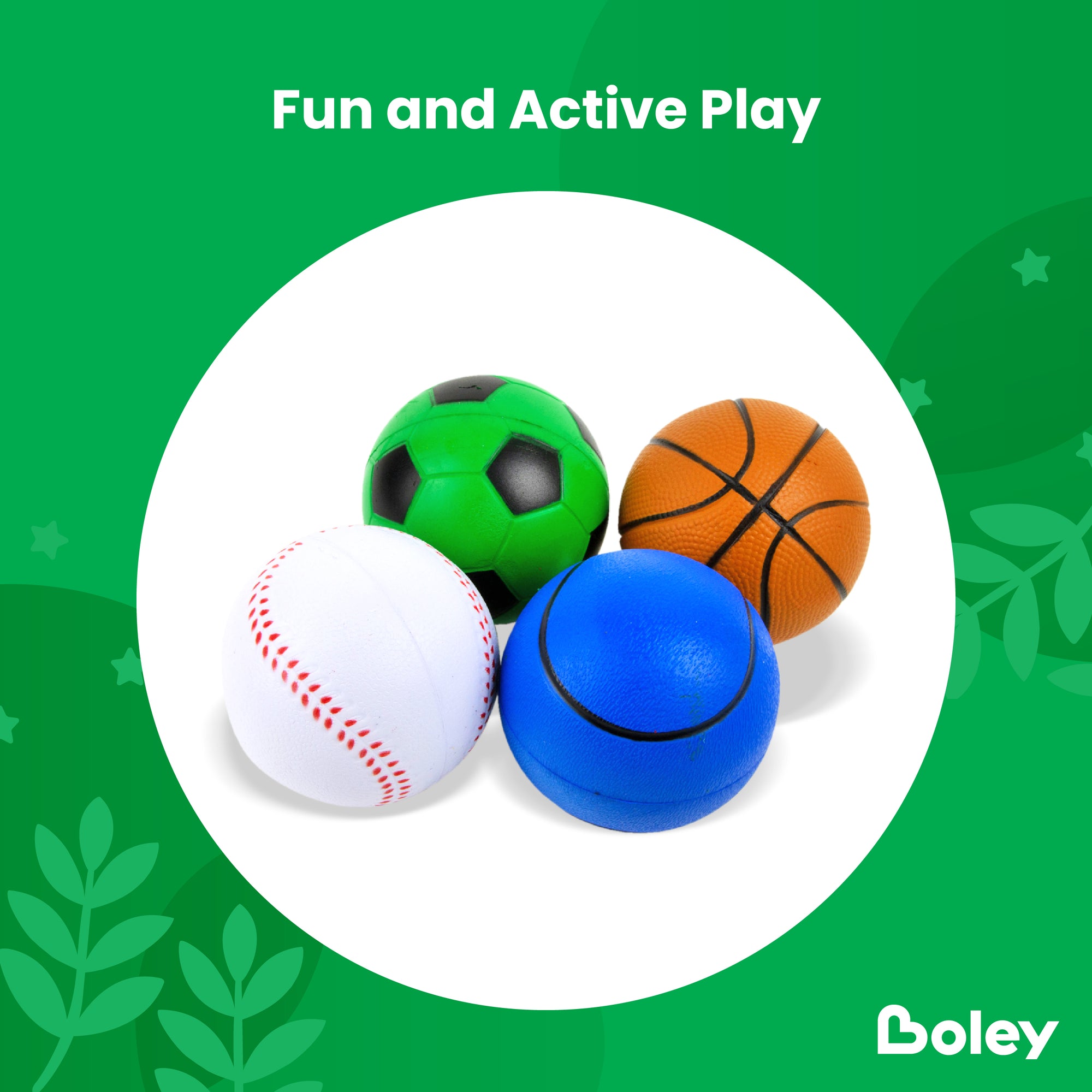 3.35" High Bouncing Ball Set - 12 PK – Boley Store