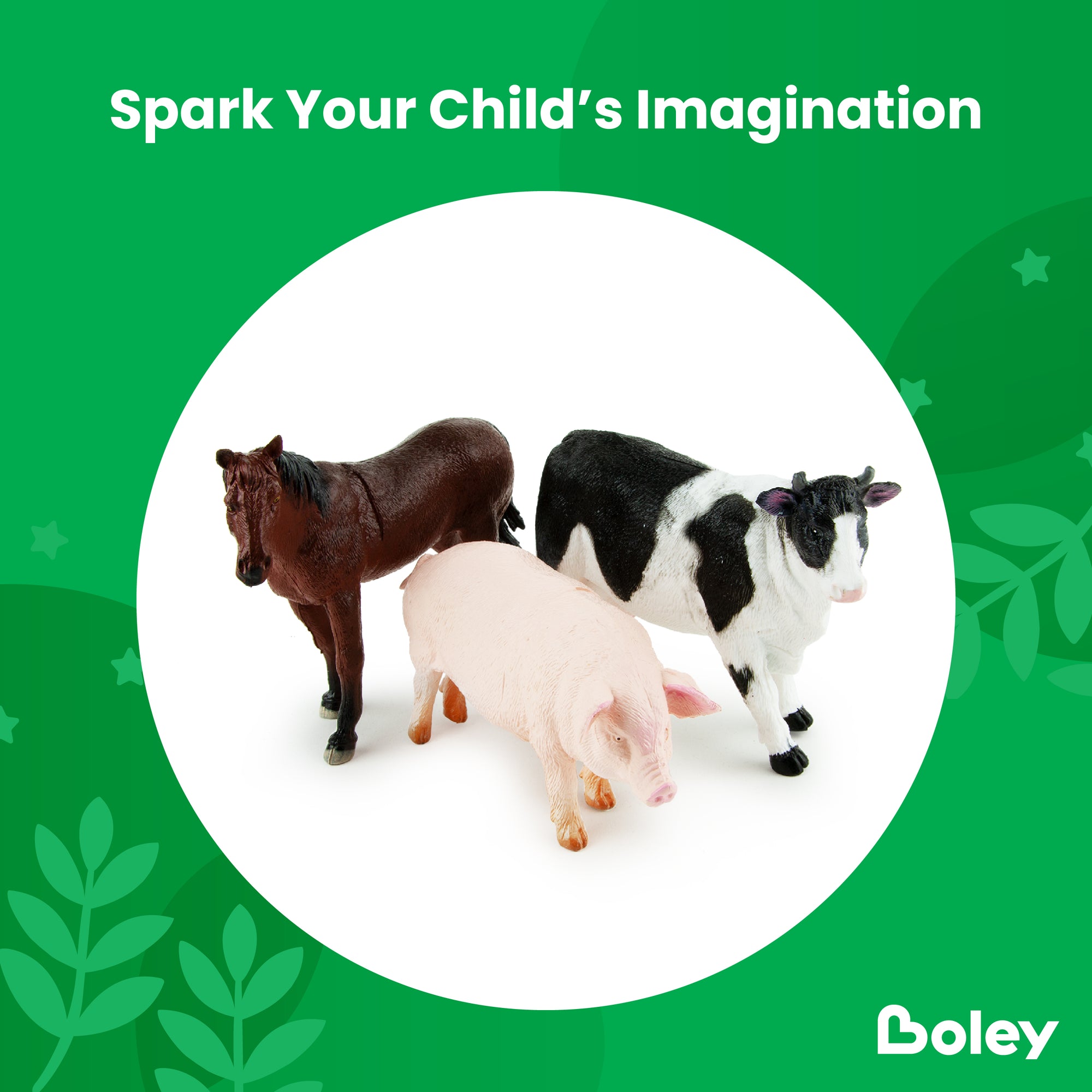 Farm Animals - 12 PC – Boley Store