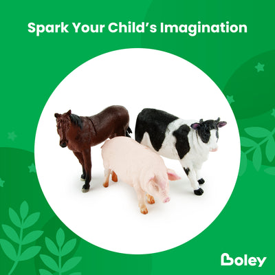 Farm Animals - 12 PC – Boley Store