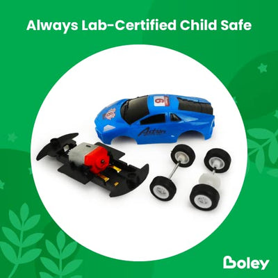 Boley Slot Car Race Track Set - Race Track Set STEM Building Toys for ...
