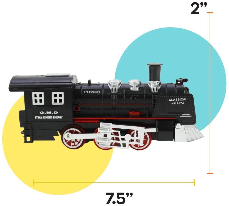 Boley Classic American Model Train Set - Play Toy Train Set with Track ...