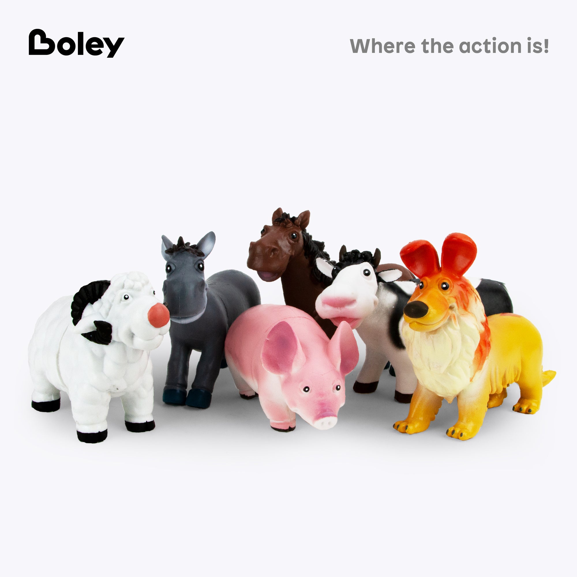 Farm Animals - 6 PC – Boley Store