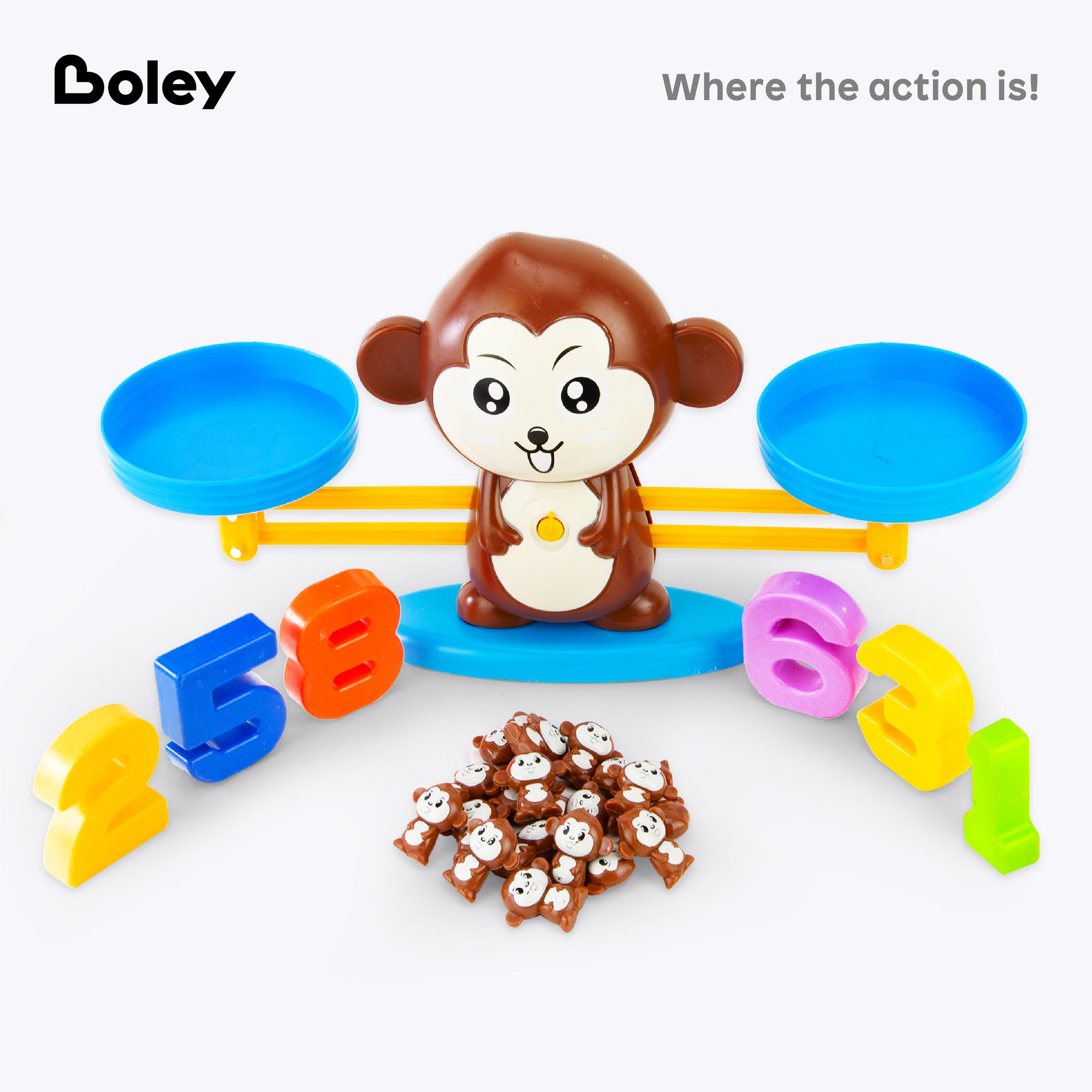 Monkey Balance Math Game – Boley Store