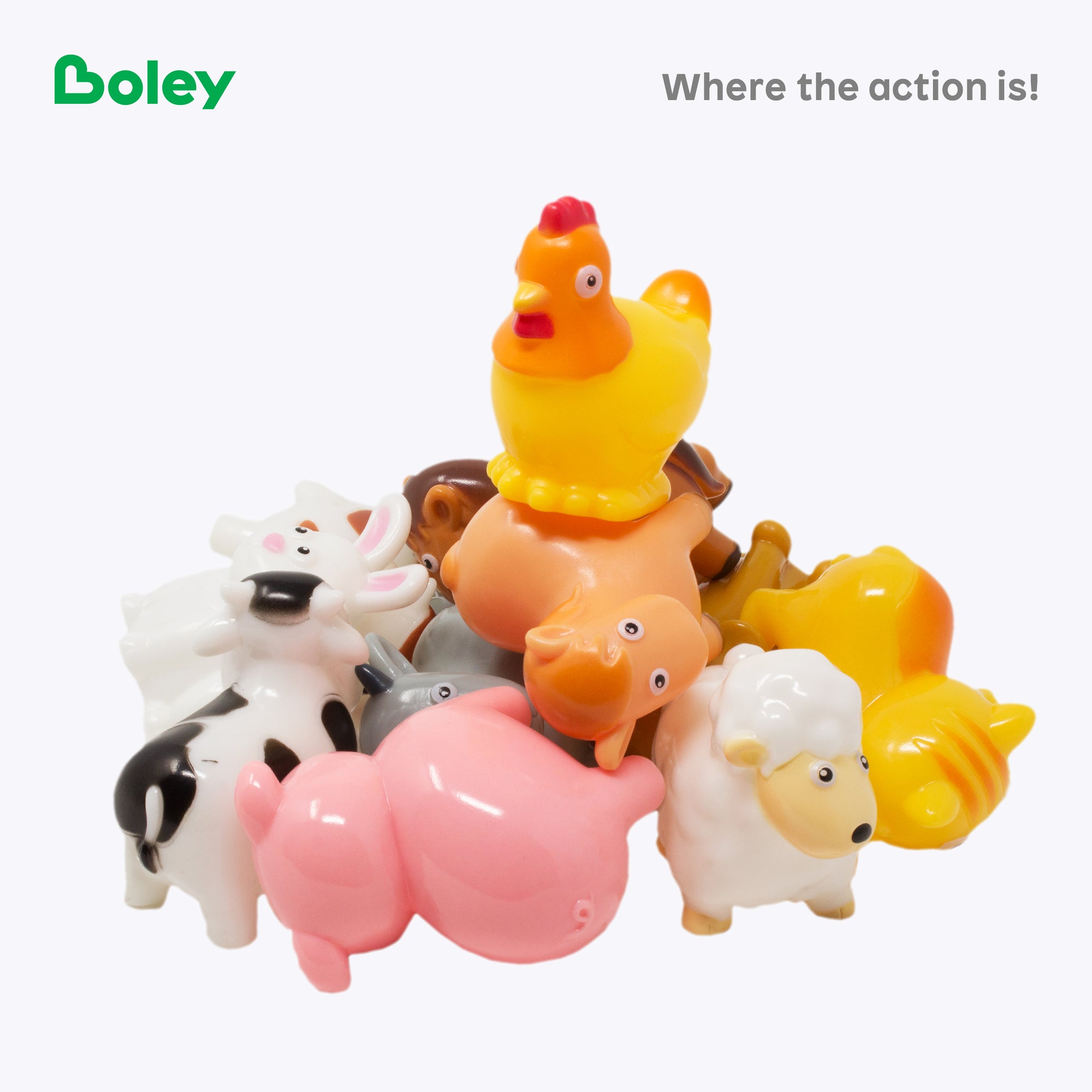 Learning Lootbox Farm Animals - 12 PC – Boley Store