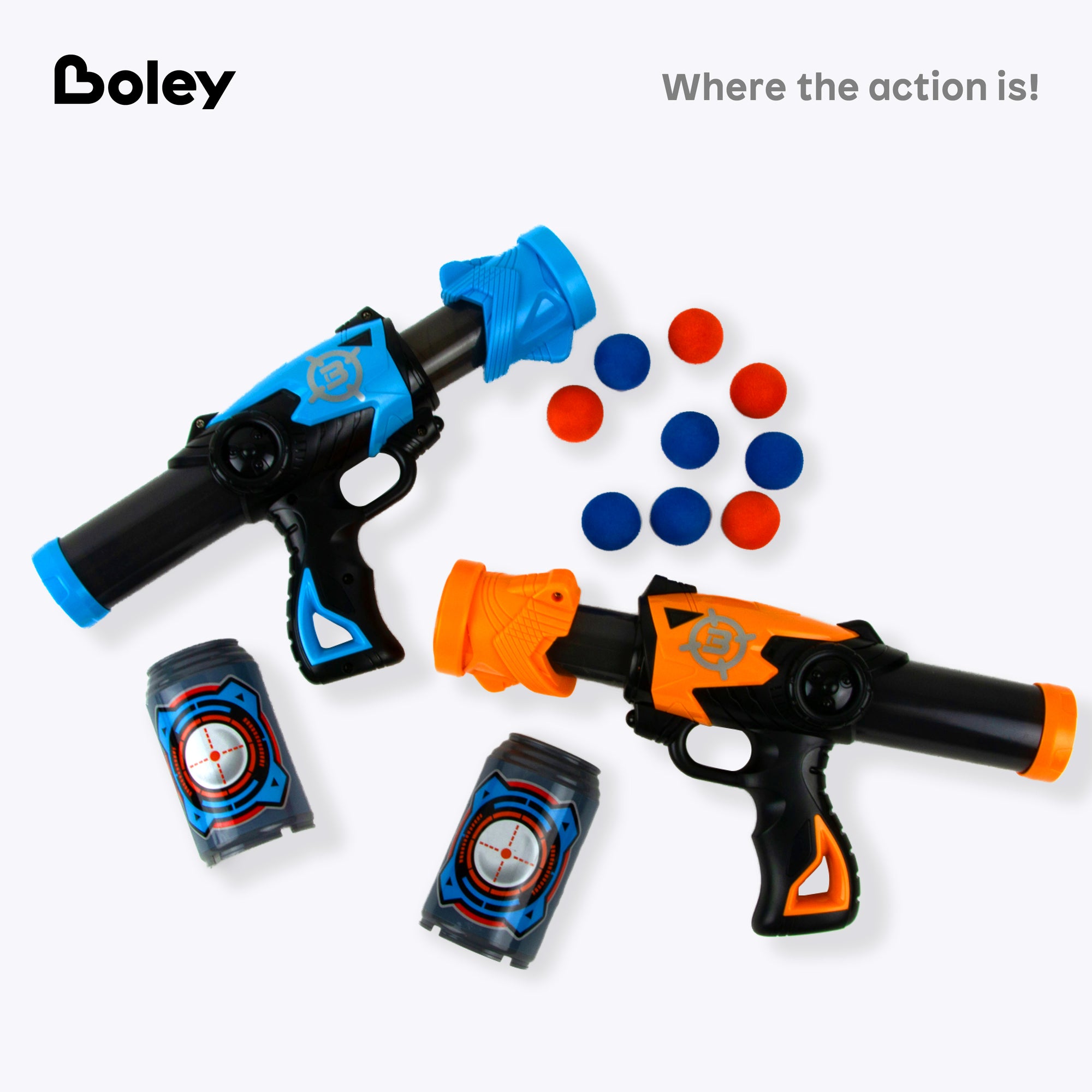 Foam Blast Poppers - 2 PK – Boley Store