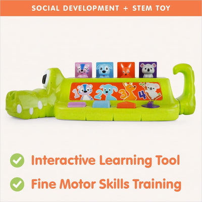 BOLEY Toddler Activity Center - Roo Crew Animal Alligator Interactive ...