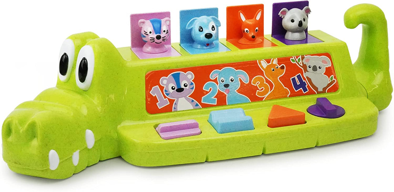 BOLEY Toddler Activity Center - Roo Crew Animal Alligator Interactive ...
